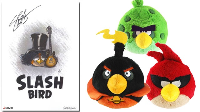 Angry Birdsの手作り作品を作ってSlashのサインをGET！ RovioとMashableがコンテストを開催 | vsmedia