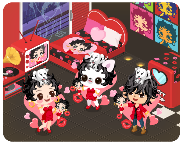 「LINE」のスマホ向け仮想空間アプリ「LINE Play」にセクシー＆キュートなBETTY BOOPの公式アバターが登場 | vsmedia