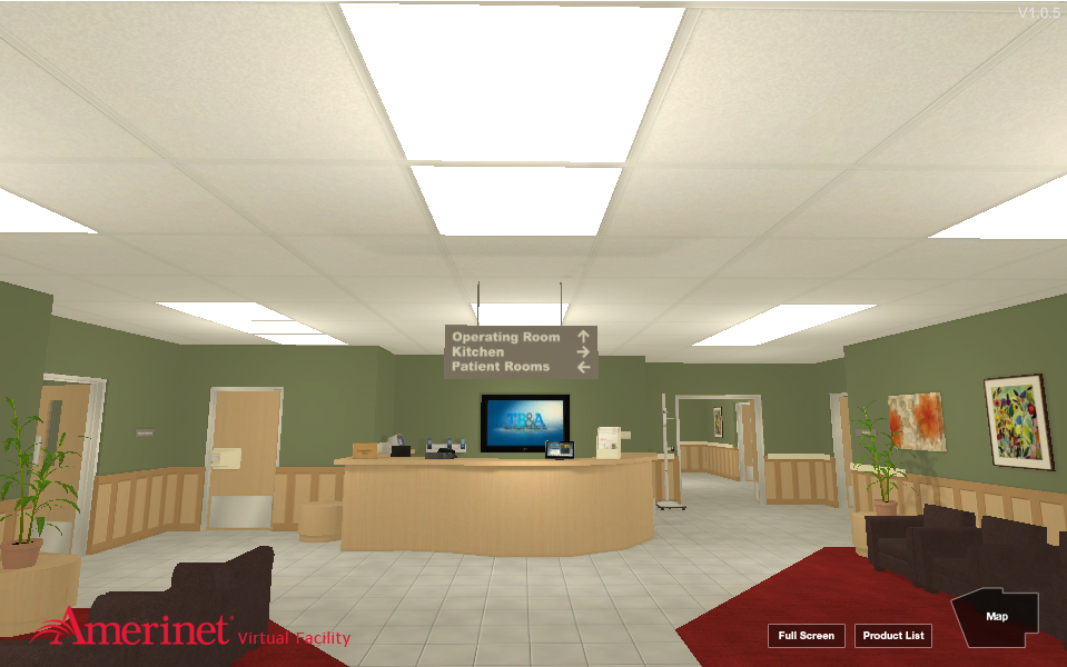 米医療ソリューション機関のAmerinet、ヴァーチャルショールーム「Amerinet Virtual Facility」をオープン ...